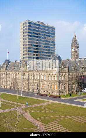 Centre Square with town hall and CNE office building in background ...