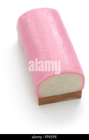 pink kamaboko, japanese fish cake Stock Photo - Alamy