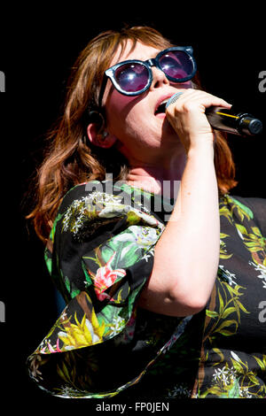 Adelaide, Australia. 13th Mar, 2016. Sarah Blasko performs at ...