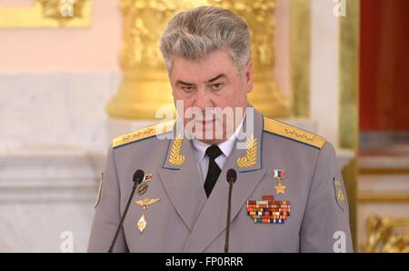 Moscow, Russia. 17th March, 2016. Russian Colonel Viktor Bondarev ...