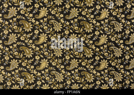 Traditional Indian fabric texture black and white with patterns can be ...