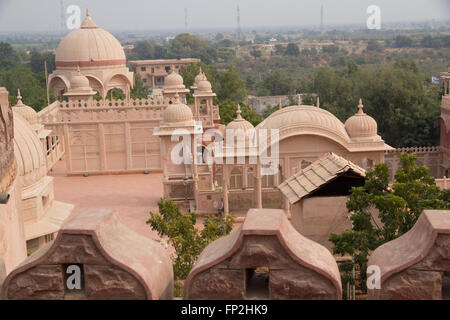 India Rajasthan. Khimsar Fort Stock Photo - Alamy