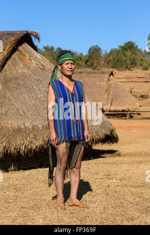 traditional Phnong house, Mondulkiri Province, Cambodia Stock Photo - Alamy