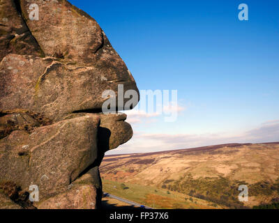 Ramshaw Rocks bouldering climbing crag winking man The Roaches Peak ...