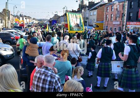Aughnacloy, United Kingdom. 17th Mar, 2016. St Patrick's Day in ...