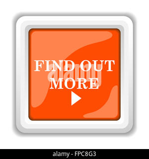 Find out more icon. Internet button on white background Stock Photo - Alamy