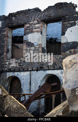 Cwmbwrla Libanus Chapel Ruins - 2012 Stock Photo - Alamy