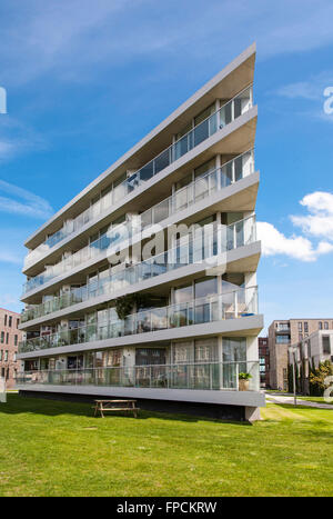 A view of contemporary Dutch housing in the Netherlands. Modern ...