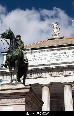 The Teatro Carlo Felice is the opera house of Genoa, Italy,used for ...