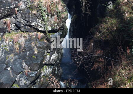 Deil's Cauldron Waterfall, Comrie, Scotland Stock Photo - Alamy