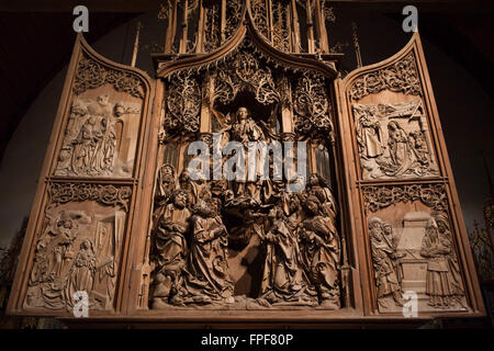 Assumption of the Virgin Mary. Central panel of the Virgin Mary ...