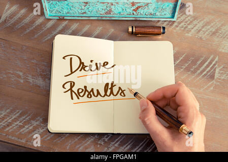 Drive For Results Stock Photo - Alamy