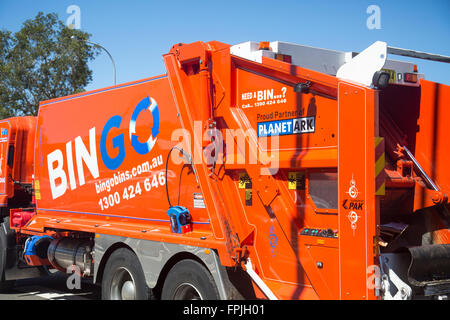 waste garbage truck in sydney,australia Stock Photo - Alamy