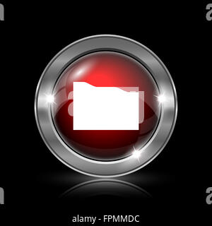 Black Folder Icon Stock Photo - Alamy