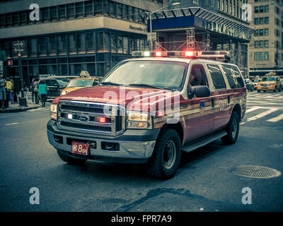 Fire Patrol FDNY Stock Photo - Alamy