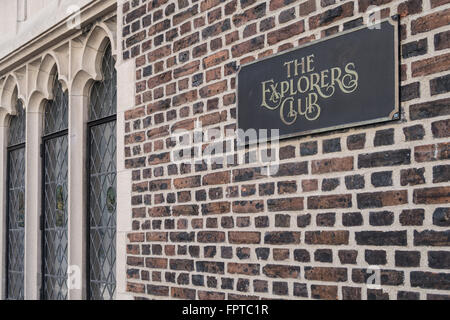 The Explorers Club, NYC Stock Photo - Alamy