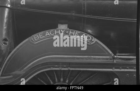 LBSCR H2 Class 4-4-2 Atlantic No.32424 Beachy Head in BR livery on an ...