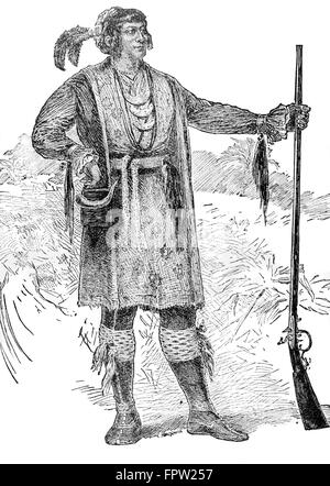 Portrait of Seminole Indian chief Osceola Stock Photo - Alamy