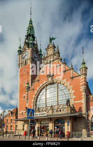 Gdansk Main Train Station Stock Photo - Alamy