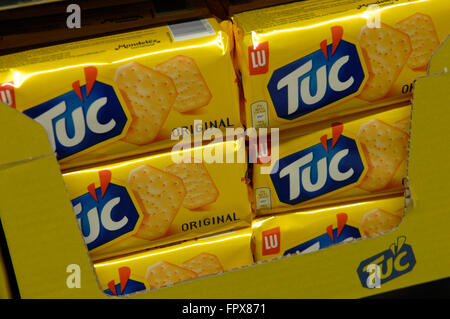 Tuc snack biscuits original made by Jacob Fruitfield Food Group, part ...