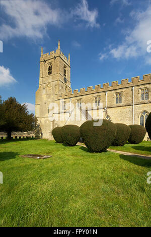 St Peter & St Paul church Long Compton dates from 13th Century with its ...
