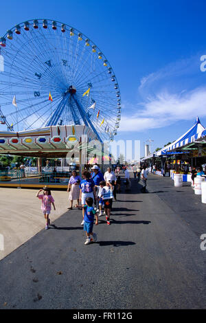 Dallas Texas USA: Ferris wheel spinning at State Fair of Texas ©Bob ...
