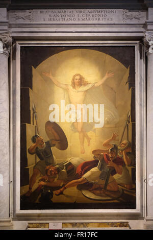 Painting depicting the Resurrection of Jesus Christ by El Greco (1541 ...