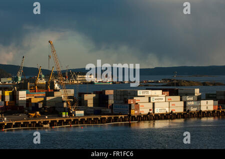 Container Port, Oslo, Norway Stock Photo - Alamy