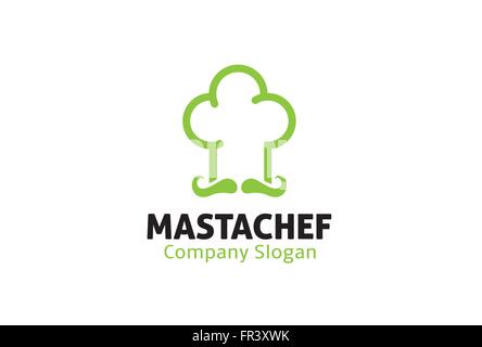 Master Chef Logo Design Vector Illustration Stock Vector Image & Art ...