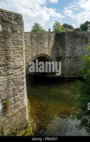 river teme ludlow shropshire england midlands uk Stock Photo - Alamy