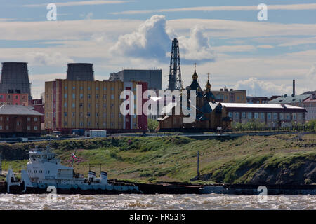 Cityscape of Anadyr, Chukotka Autonomous Okrug, Russia Stock Photo - Alamy