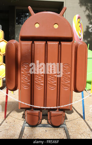 Mountain View, US. 8th Mar, 2016. Google company campus in Mountain ...