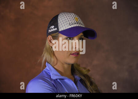 March 25, 2015 - Lake Wales, Florida, USA - Carolin Pinegger during a ...