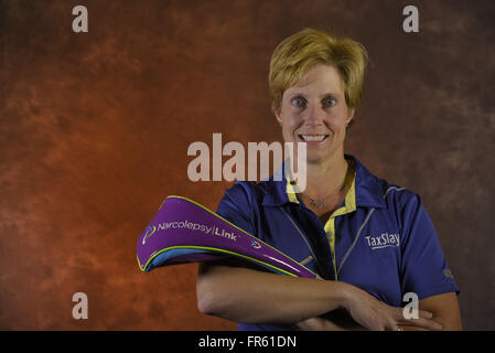 March 25, 2015 - Lake Wales, Florida, USA - Carolin Pinegger during a ...