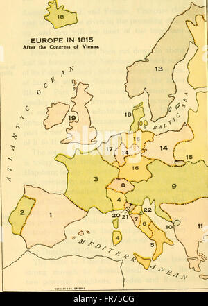 The story of the map of Europe, its making and its changing . Sb 19 r ...