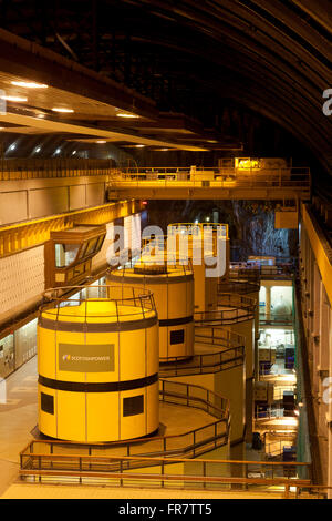 Cruachan Power Station, Loch Awe, Argyll, Scotland The dam on Ben ...