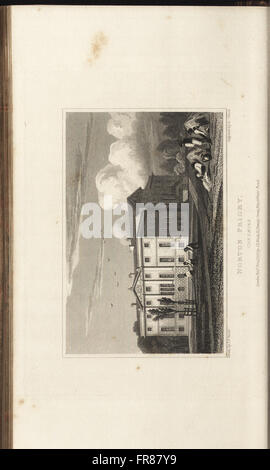 This 1824 work presents architectural views of the estates and homes of ...