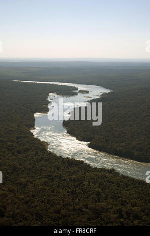 An aerial view of Juruena National Park in Brazil, 23 March 2017. The ...