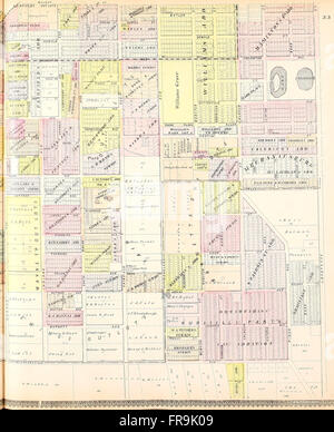 This 1898 atlas of Allen County, Indiana, includes detailed maps, a ...