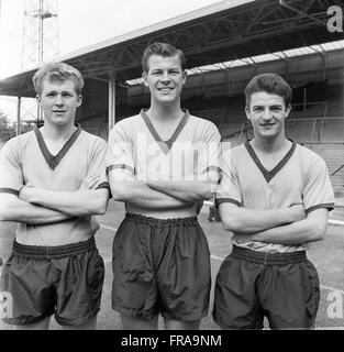 Wolverhampton Wanderers footballer Terry Wharton playing at the ...