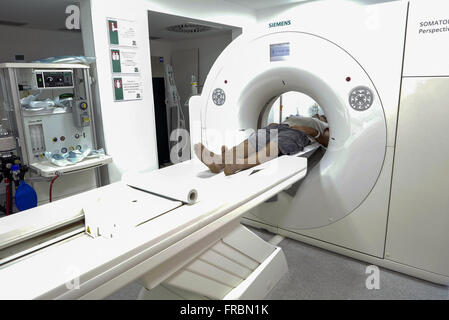 CT examination room in private clinic Stock Photo - Alamy