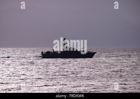 An Israeli Shaldag class fast patrol boat of the Israeli Navy ...