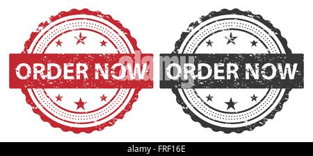order now stamp isolated on white Stock Vector Image & Art - Alamy