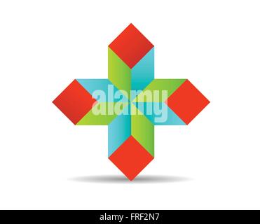Abstract elements for design ideas. Basic form templates for background ...