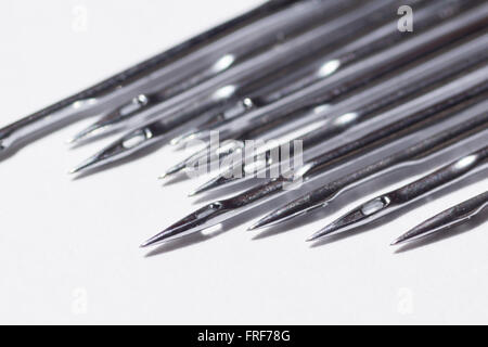 Industrial machine sewing needle. High resolution image depicting ...