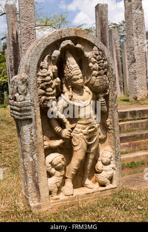 Sri Lanka, Anuradhapura, Thuparamaya, first Buddhist temple in Sri ...