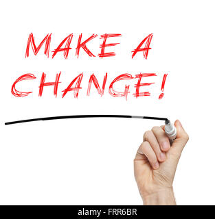 Handwriting text Adapt To New Change, Business idea Get Used to Latest ...