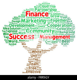 Teamwork success symbol. Concept words Teamwork success on yellow paper ...