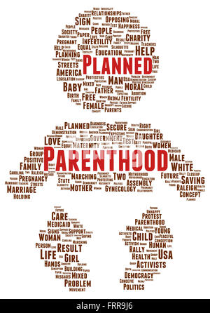Family planning word cloud concept Stock Photo - Alamy