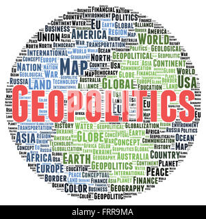 Globalization word cloud shape concept Stock Photo - Alamy